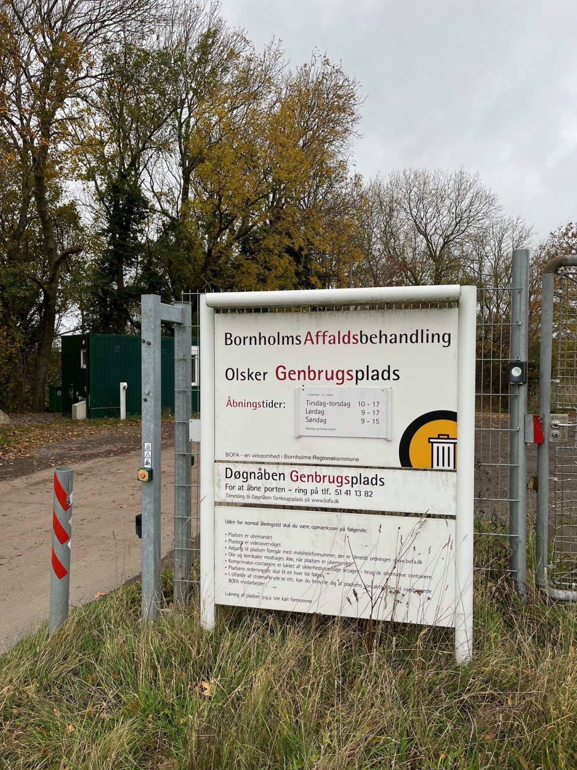 Olsker Genbrugsplads - Bofa.dk